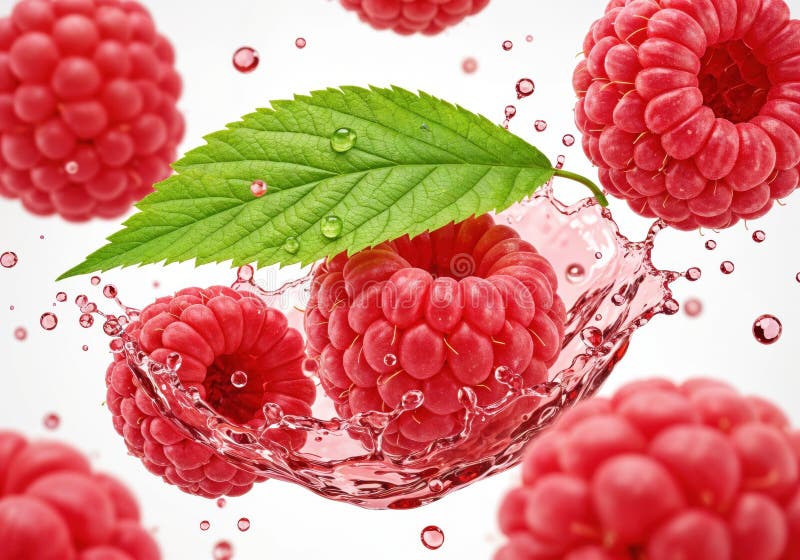 "Berry Burst: a Splash of Summer S Sweetness" Stock Photo ...