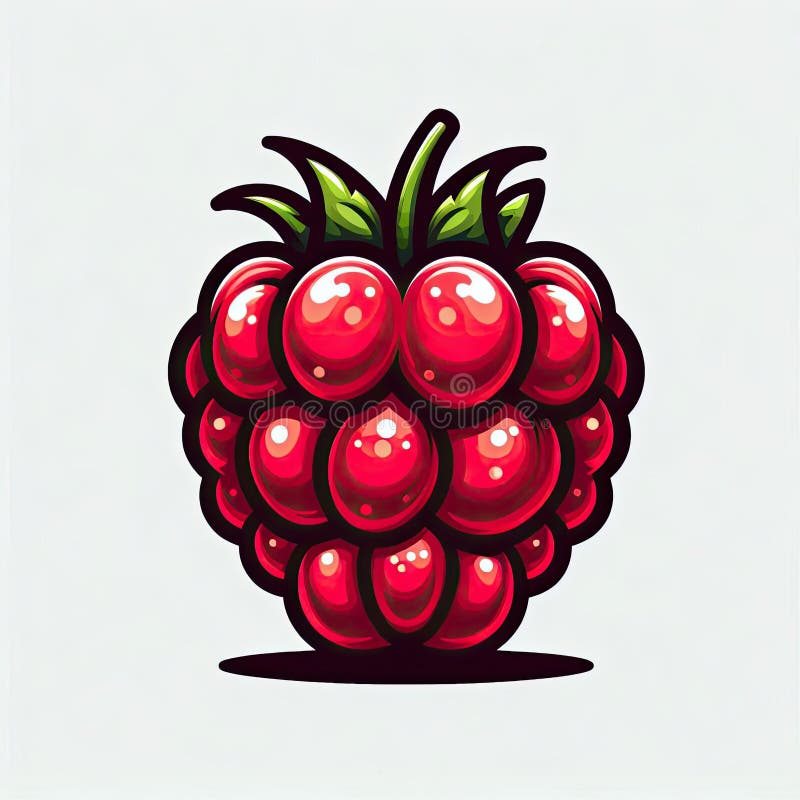 Vibrant Raspberry Artwork stock illustration. Illustration of natural ...