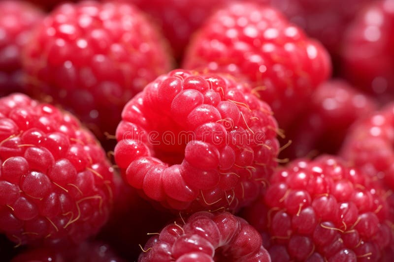 Vibrant Raspberry Background. Generate Ai Stock Image - Image of brush ...