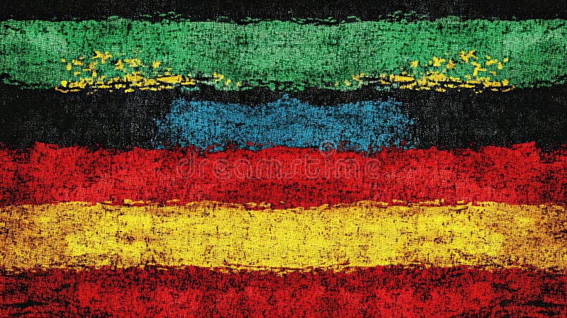 Vibrant Reggae Rasta Patterns Showcasing Rich Colors and Textures in ...