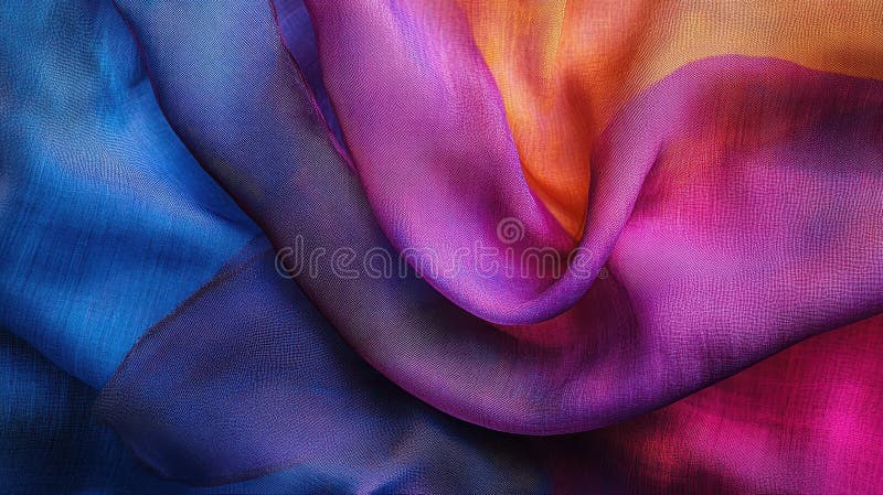 Vibrant Reactive Dyeing on Cotton Fabric Showcasing Deep Color ...