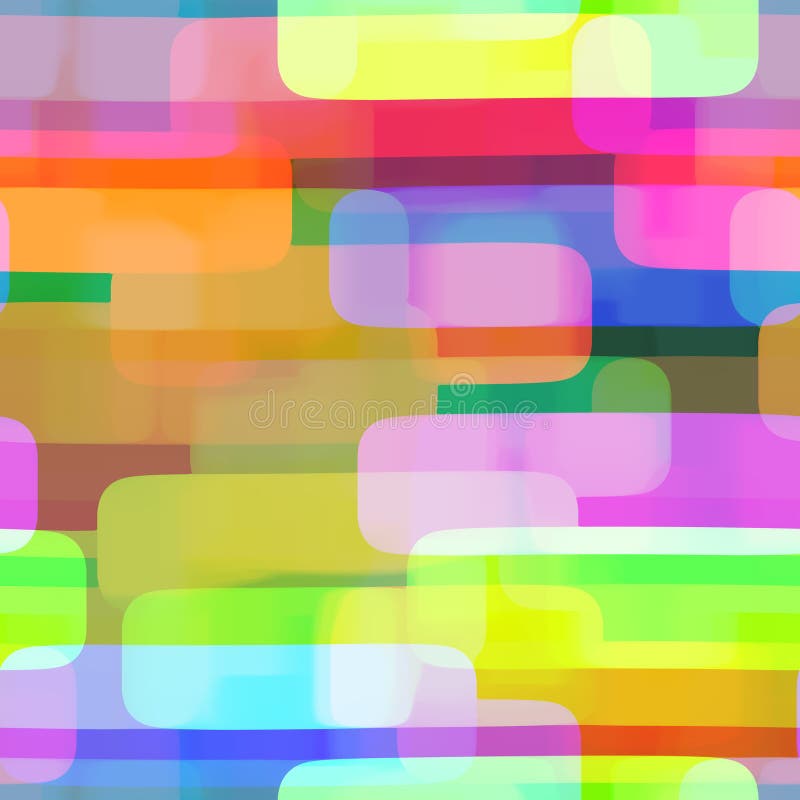 Vibrant Rectangle Repeating Textile Pattern Stock Illustration ...