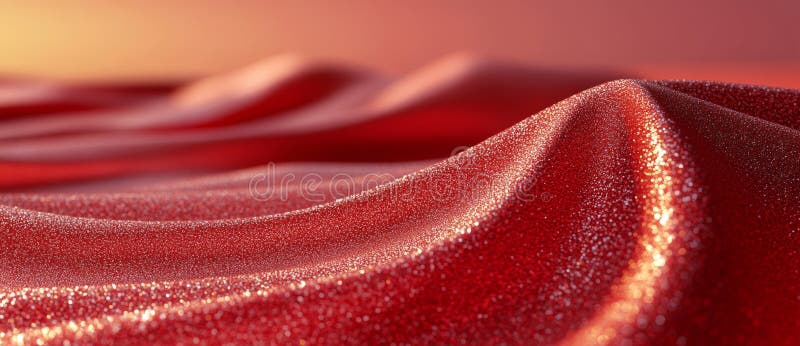 A Vibrant Red Abstract Motion Background Featuring Retro Digital ...