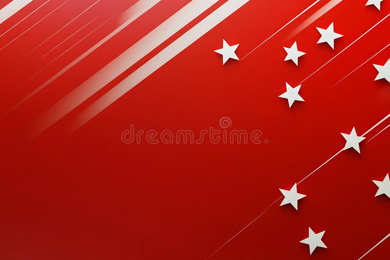 Vibrant Red Background with Diagonal White Lines and Scattered White ...