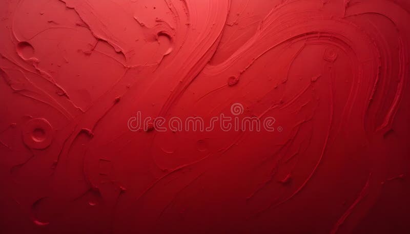 Bold Simplicity: Striking Red Blank Background Illustration for Modern ...