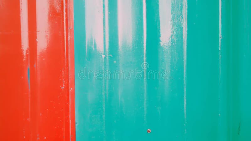 Vibrant Red and Blue Vinyl Wall Texture with Chrome Details Stock ...