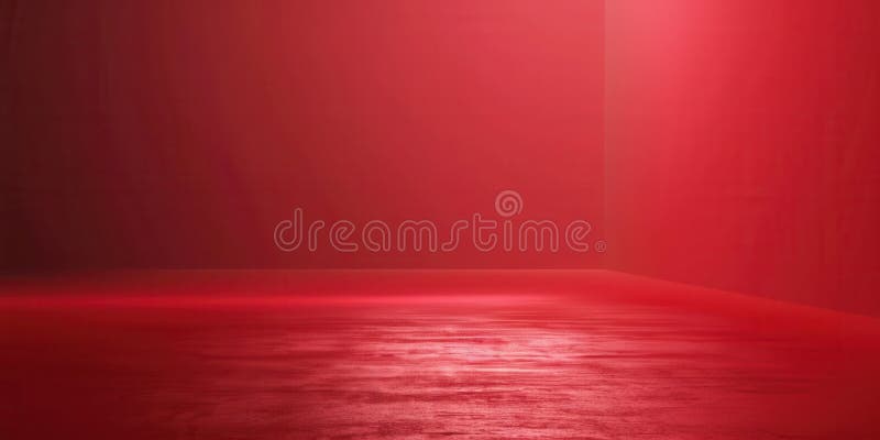 Vibrant Red Elegance. Bold and Striking Color Contrast Stock ...