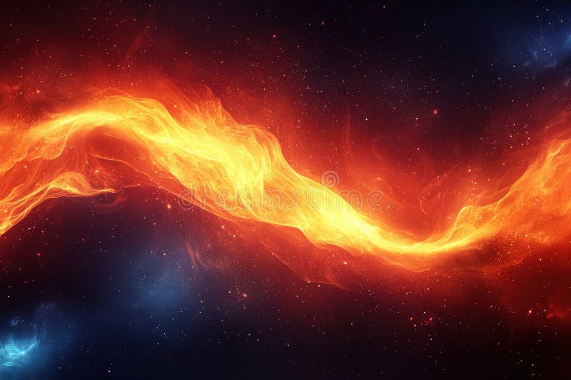 Vibrant Red Glow Background Creates Warm Energizing Atmosphere Stock ...