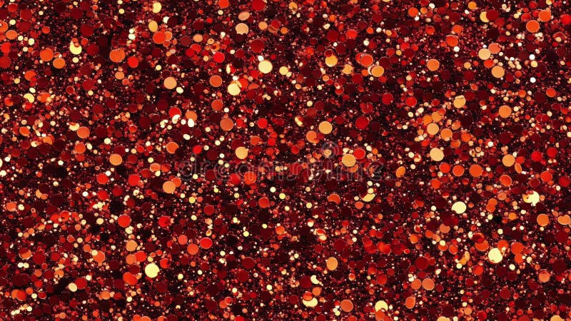 Vibrant Red and Gold Glitter Pattern Texture Background Stock Video ...