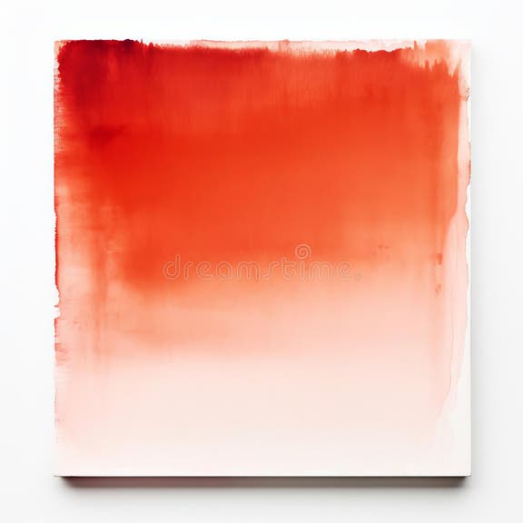 Vibrant Red Gradient Artwork Inspired by Mark Rothko S Style Stock ...