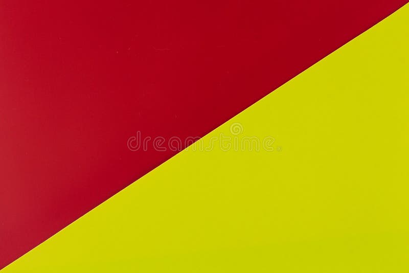 Vibrant Red and Lime Colored Plastic Surfaces Jointed Diagonally ...