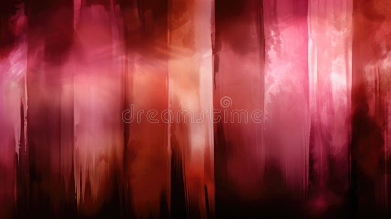 Vibrant Red and Pink Hues with Textured Brush Strokes and Soft Lighting ...