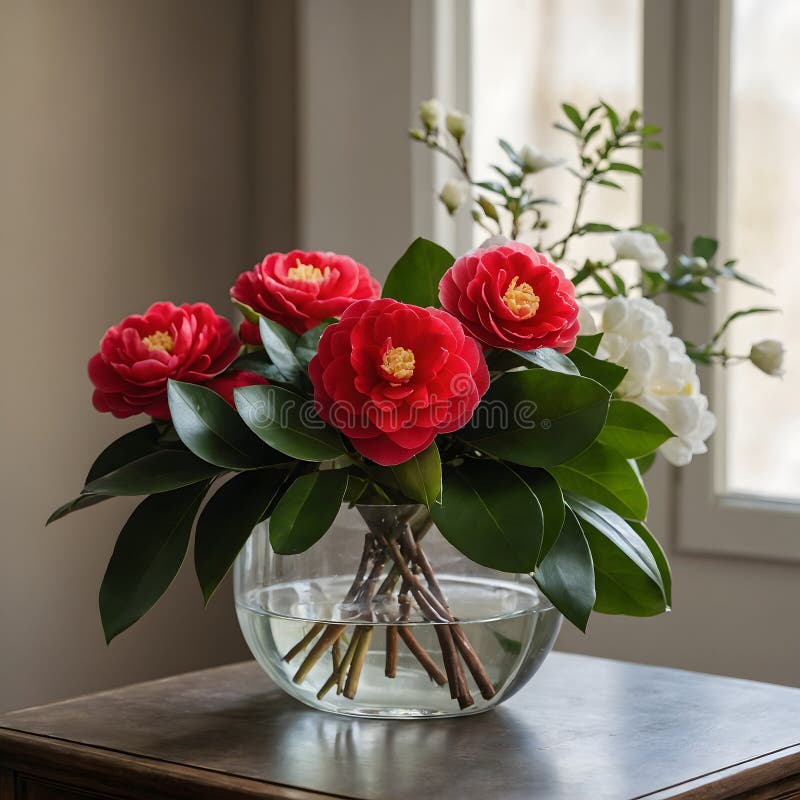 Vibrant Red Stinking Corpse Lily in Full Bloom Amidst a Lush Rainforest ...