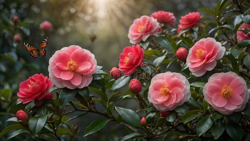 Vibrant Red Stinking Corpse Lily in Full Bloom Amidst a Lush Rainforest ...