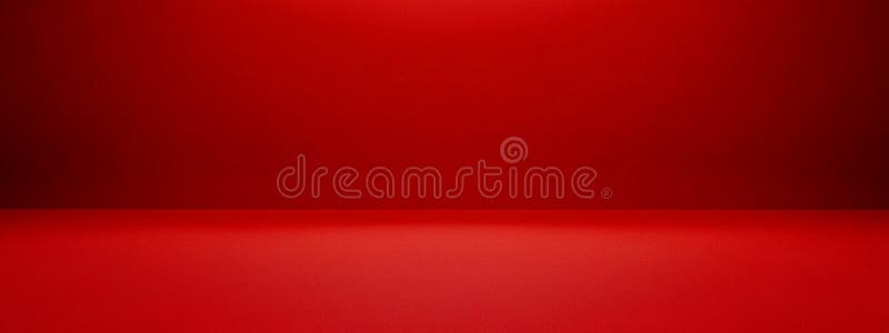 Vibrant Red Studio Background Simple Clean Minimalist Product ...