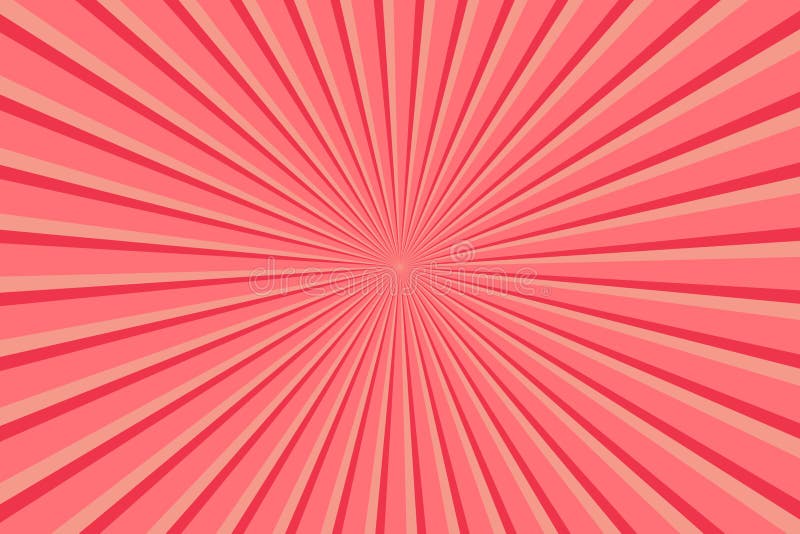 Vibrant Red Sunburst Pattern Background Stock Vector - Illustration of ...