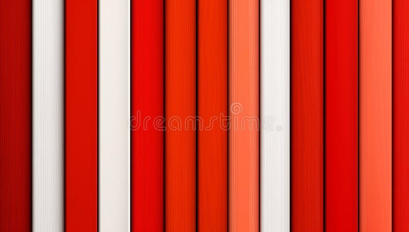 Vibrant Red and White Vertical Stripes Create Dynamic and Eye Catching ...