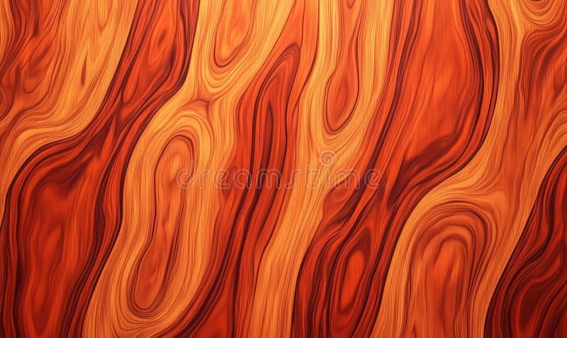 Vibrant Red Wood Grain Texture with Flowing Patterns and Rich Color ...