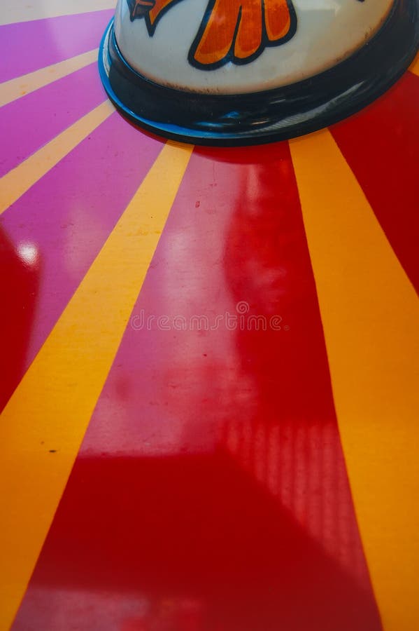 Vibrant Red and Yellow Ray Pattern on Smooth Surface Stock Image ...