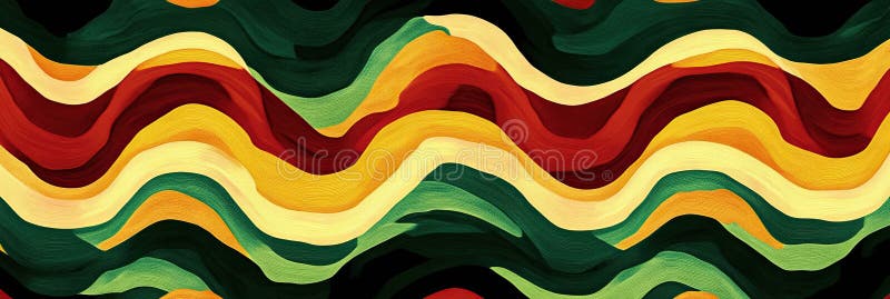 Vibrant Reggae Rasta Patterns Showcasing Rich Colors and Textures in ...