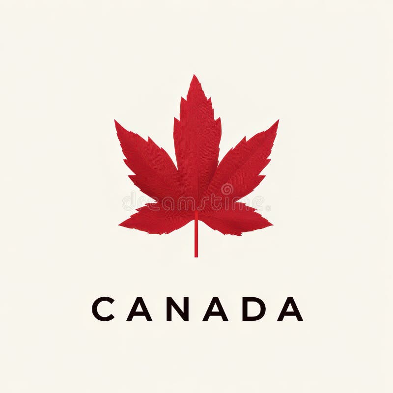 Celebrating Canada Day with a Modern Maple Leaf Design in Bold ...