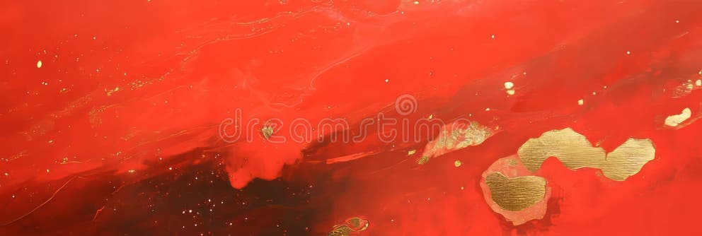 Vibrant Ruby and Gold Wall Texture with Rich Colors for Interior Design ...