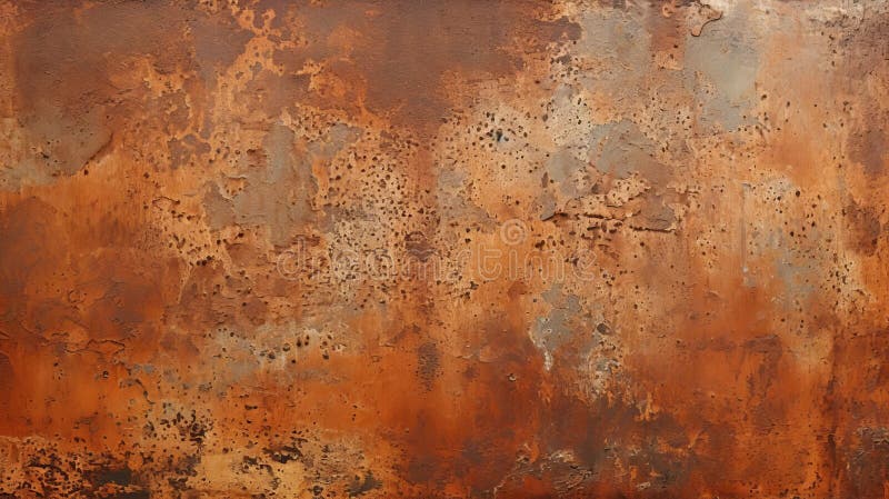 Vibrant Rusted Metal Art Piece with Intricate Textured Patterns Stock ...