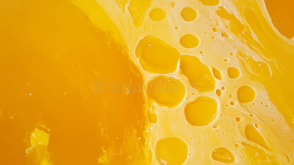 Vibrant Saffron Textured Abstract with Chaotic Moon Patterns Stock ...