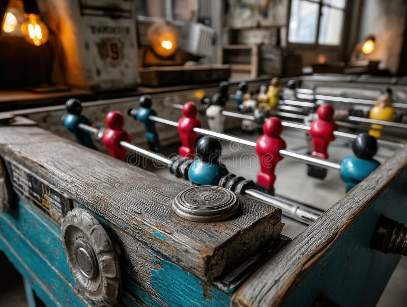 Vibrant Scene Foosball Table Action Stock Photos - Free & Royalty-Free ...