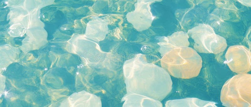 Vibrant Seamless Pattern of Clear Spring Water Creating a Refreshing Natural Texture Stock ...