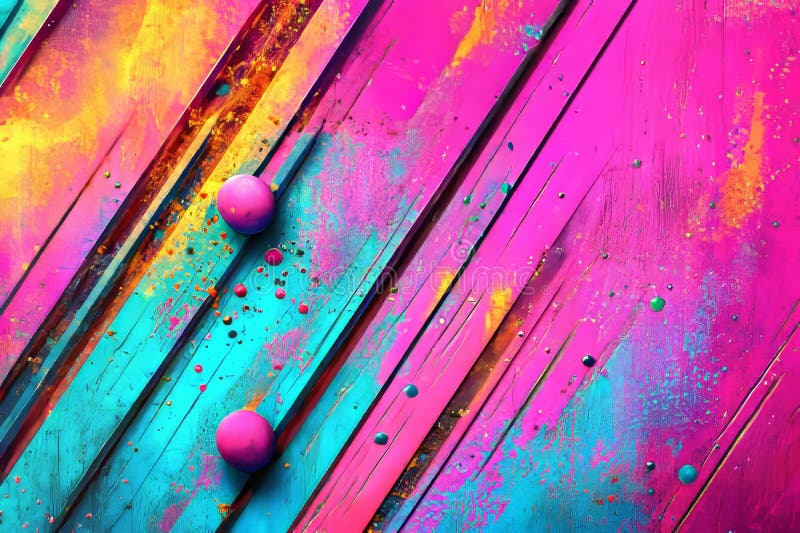 A Vibrant Seamless Pattern Featuring Bold Colors with Diagonal Brush ...