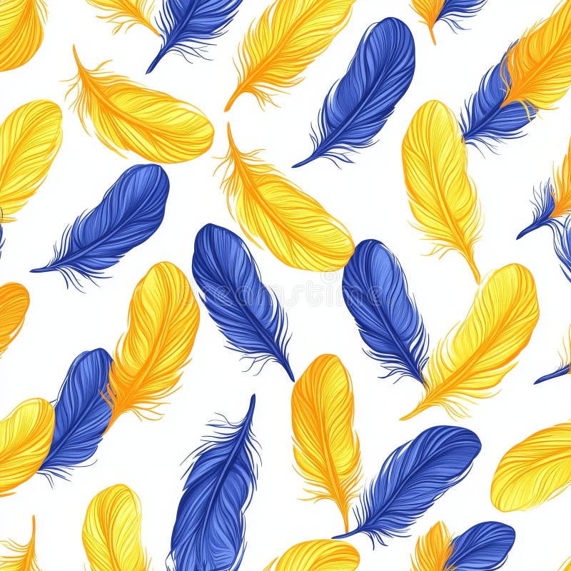 A Vibrant Seamless Pattern is Showcased, Featuring an Assortment of ...