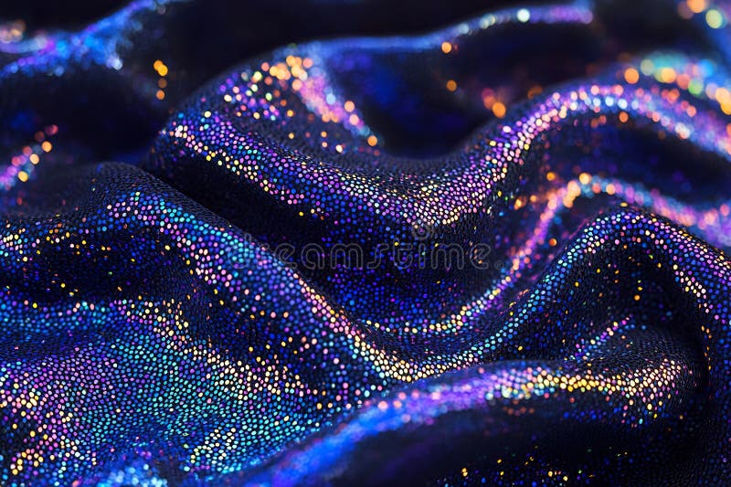 Vibrant, shimmering fabric stock photo. Image of waves - 352909430