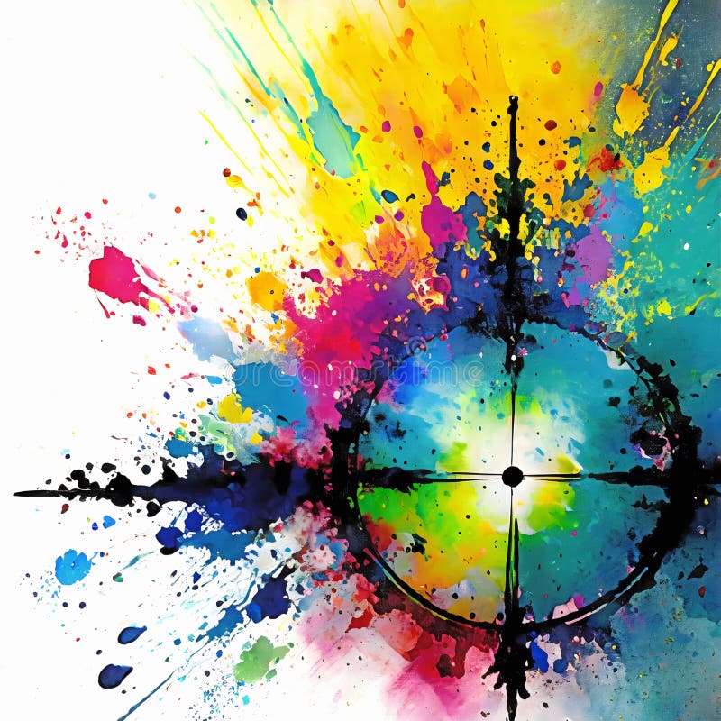 Vibrant sight stock illustration. Illustration of spot - 311606742