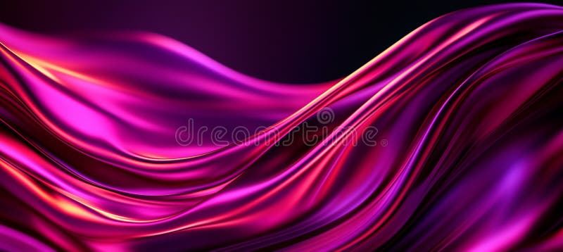 Vibrant and Smooth Purple Background with Flowing Waves Creates Dynamic ...