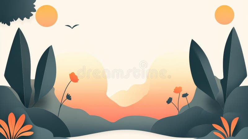 A Vibrant Soft Gradient Background with Dynamic Shadows, Enhancing the ...