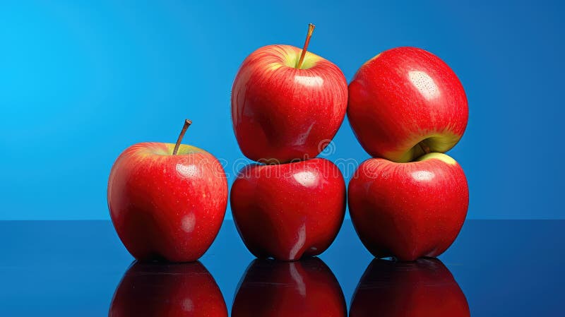 Vibrant Solid Blue Background Stock Illustration - Illustration of ...