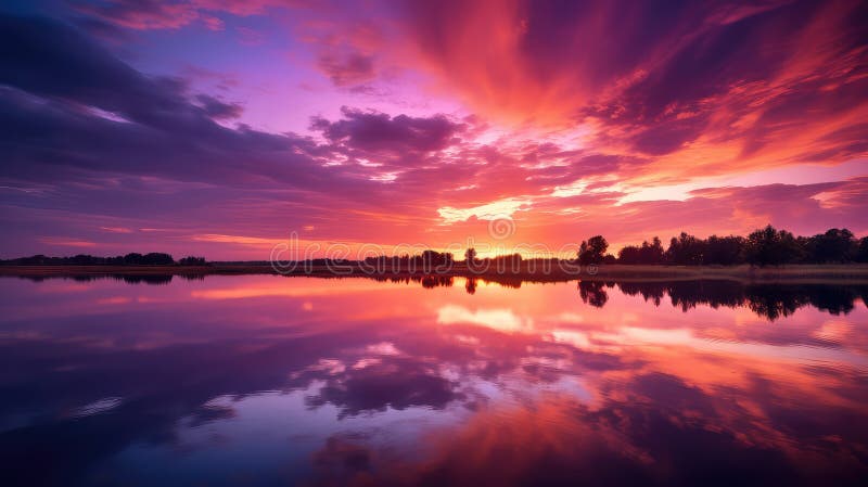 Vibrant solid purple stock illustration. Illustration of ethereal ...