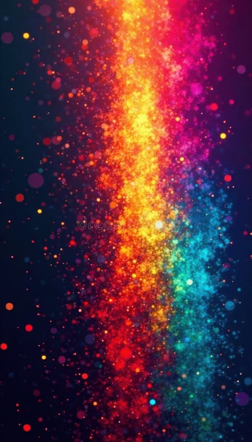 Vibrant Spectrum Noise, Textured Grain Effect, Pattern, Grain Stock ...