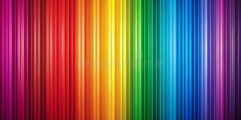Vibrant Spectrum of Vertical Color Bars, Ideal for Backgrounds and ...