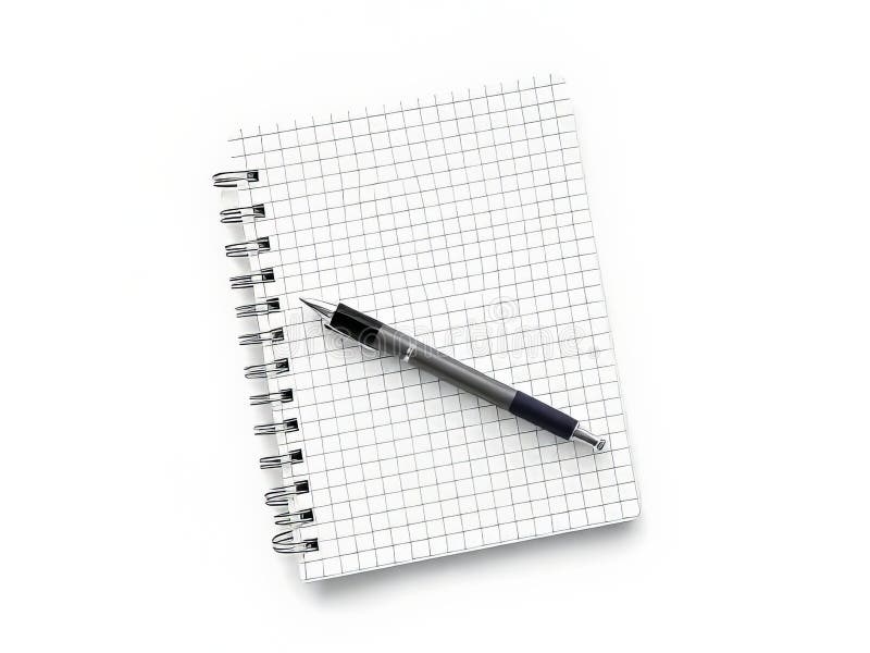 Stylish SpiralBound Notebook a TopView Showcase of Vivid Colors and ...