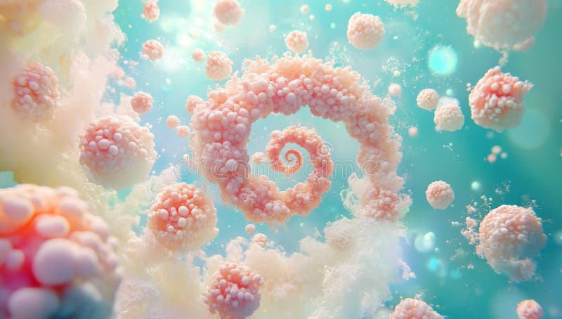 A Vibrant Spiral Pattern is Formed by Rod-shaped Bacteria Under ...