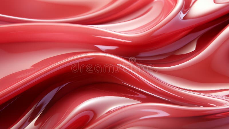 A Vibrant Splash of Red Liquid Captures the Beauty of Abstract ...