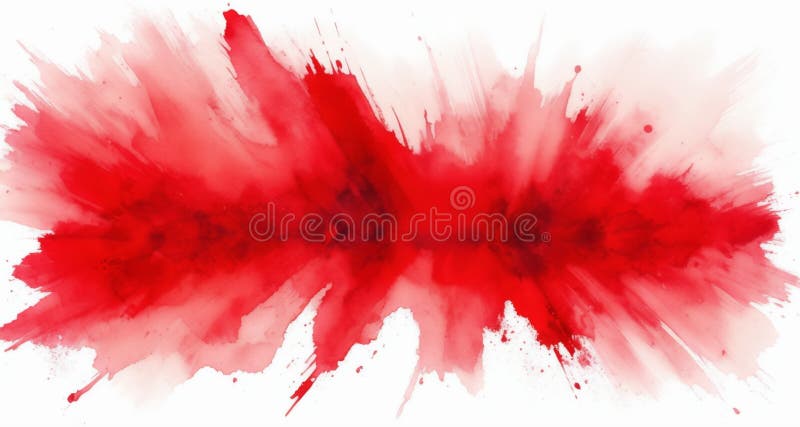 Vibrant Splash of Red, Perfect for Bold Designs Stock Illustration ...