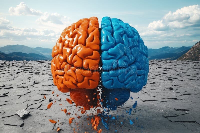 Conceptsplit Brain Stock Illustrations – 1 Conceptsplit Brain Stock ...