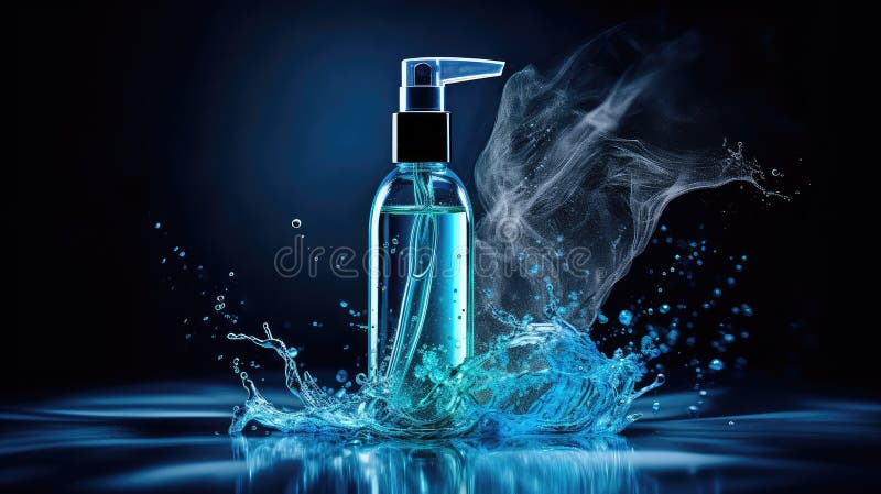 Vibrant Spray Bottle Graphic Stock Illustration - Illustration of ...