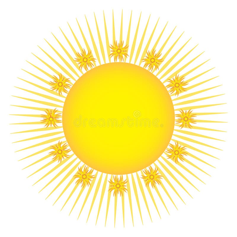 Decorative Spring and Summer Floral Frame with Rock Garden Flowers ...