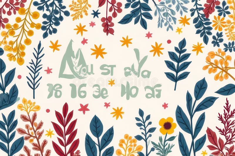 Vibrant Springtime Still Life Stock Illustration - Illustration of ...