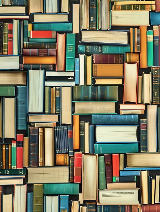 A Vibrant Stack of Educational E-books Displayed on Tablets and E ...