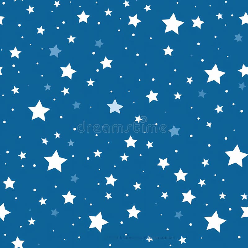 A Vibrant Star Pattern Ideal for Fabric, Gift Wrap, Wallpaper, Adding a ...